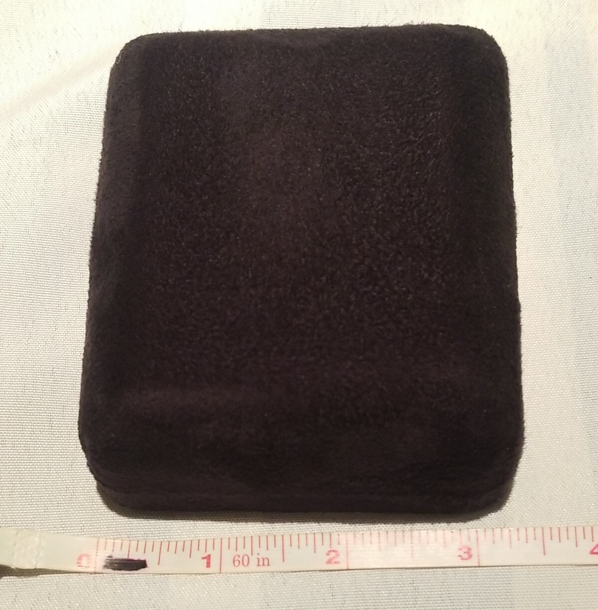 Tiffany Co Empty Black Suede Jewelry Box 4”x3.25”x1.25” h ,Free ...