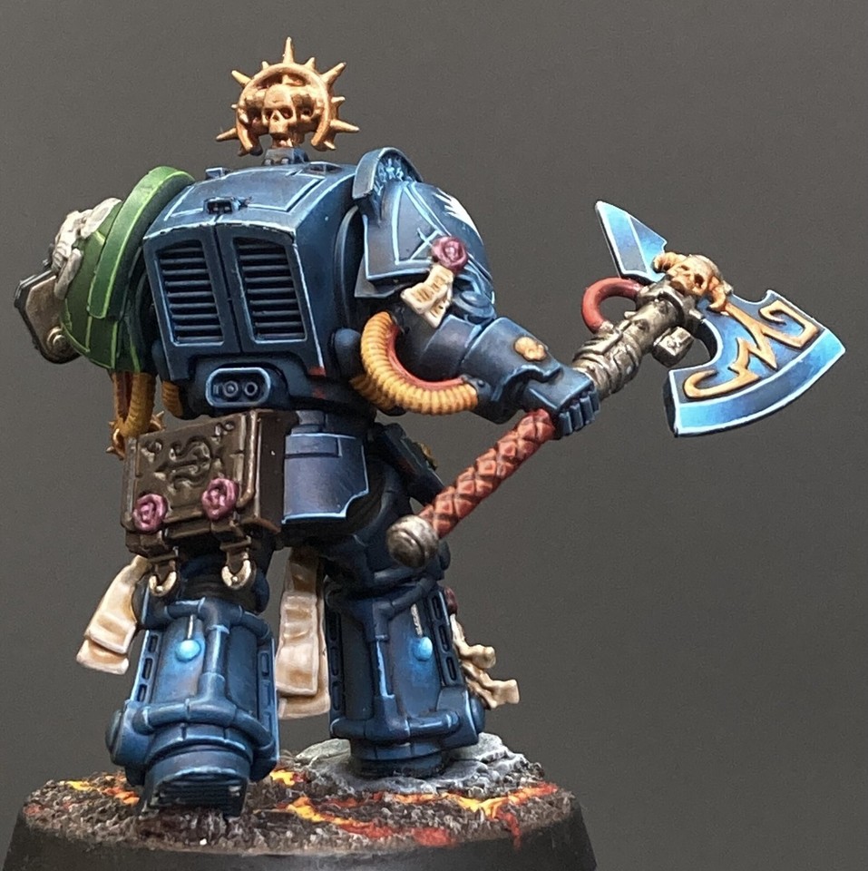 Warhammer 40K Librarian in terminator Armour Space Marines Presale ...