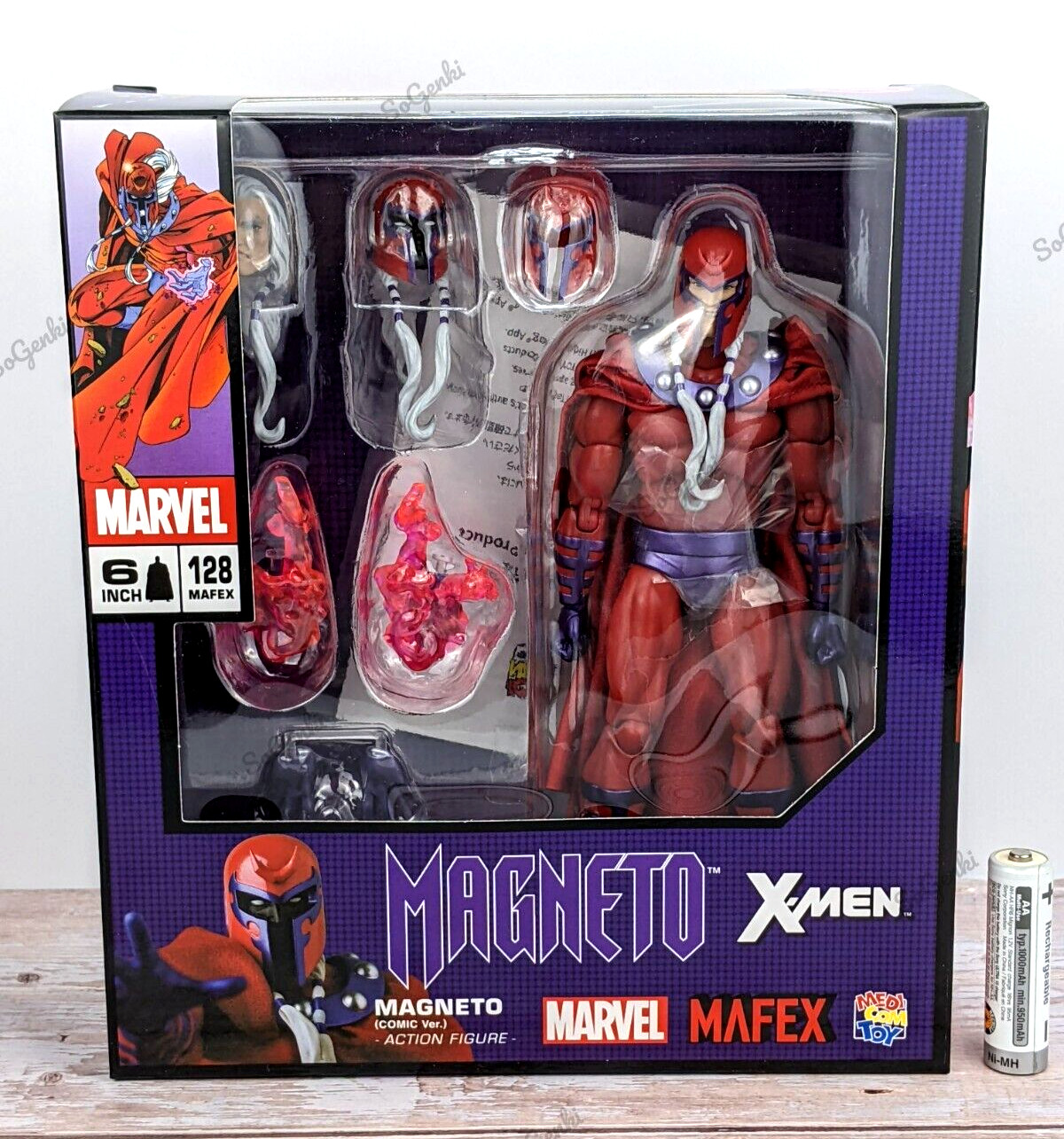 MAFEX X-men Magneto Comic Ver Action Figure No. 128