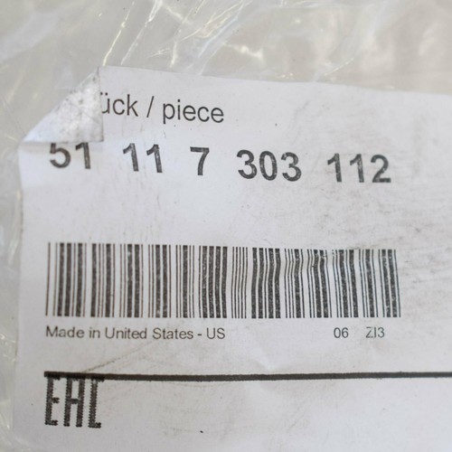 NEW BMW X5 F15 RIGHT AIR DUCT COVER TRIM 51117303112 7303112 2015 OEM ...