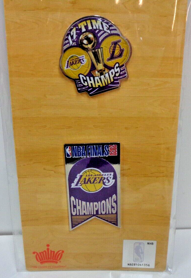 2020 LA Lakers Pins NBA CHAMPIONS Basketball Pin Licensed Logo ...