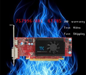 757996-001 GT705 Graphics card for nVIDIA GeForce GT 705 Emu2 FH 1GB ...