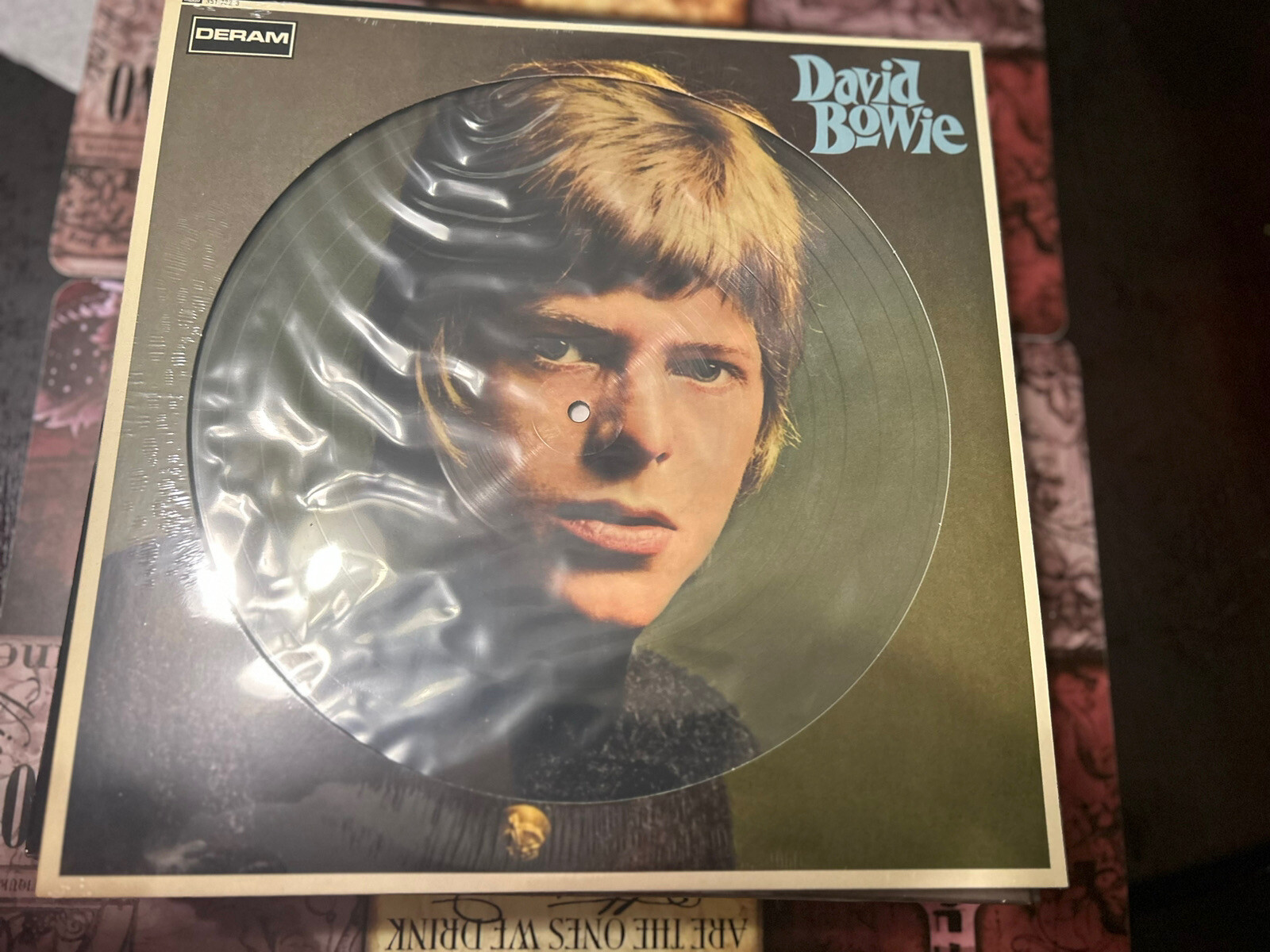 DAVID BOWIE - LIMITED EDITION WEB EXCLUSIVE PICTURE DISC OF DERAM 1967 ...