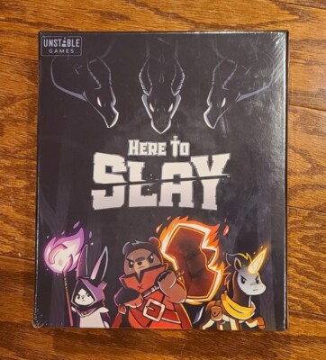 Here to Slay Card Game SEALED Strategic Role Playing Game By Unstable ...