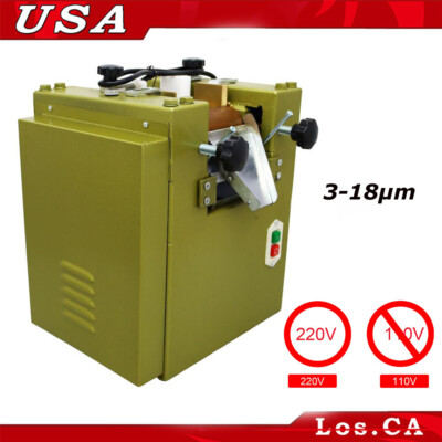 3-Roll Grinding Mill Machine Lab Dye Color Paste Fine Grind 220V 3-18μm ...