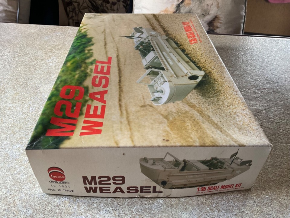 M29 WEASEL Tank Model Kit 1/35 scale, NEW/Boxed | eBay UK