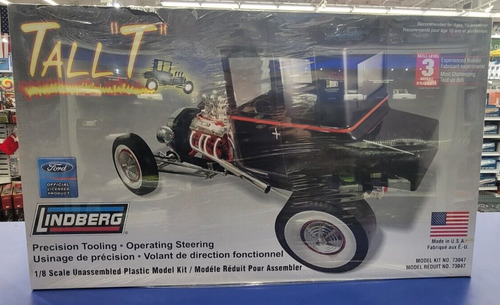 LINDBERG 1/8 Ford Tall T Model Kit #73047 2006 Skill Level 3 NEW SEALED ...