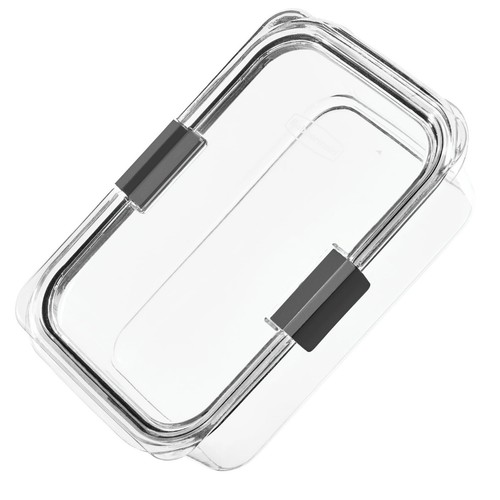 Rubbermaid Brilliance 9.6 Cup Large Stain-Proof Food Storage Container ...