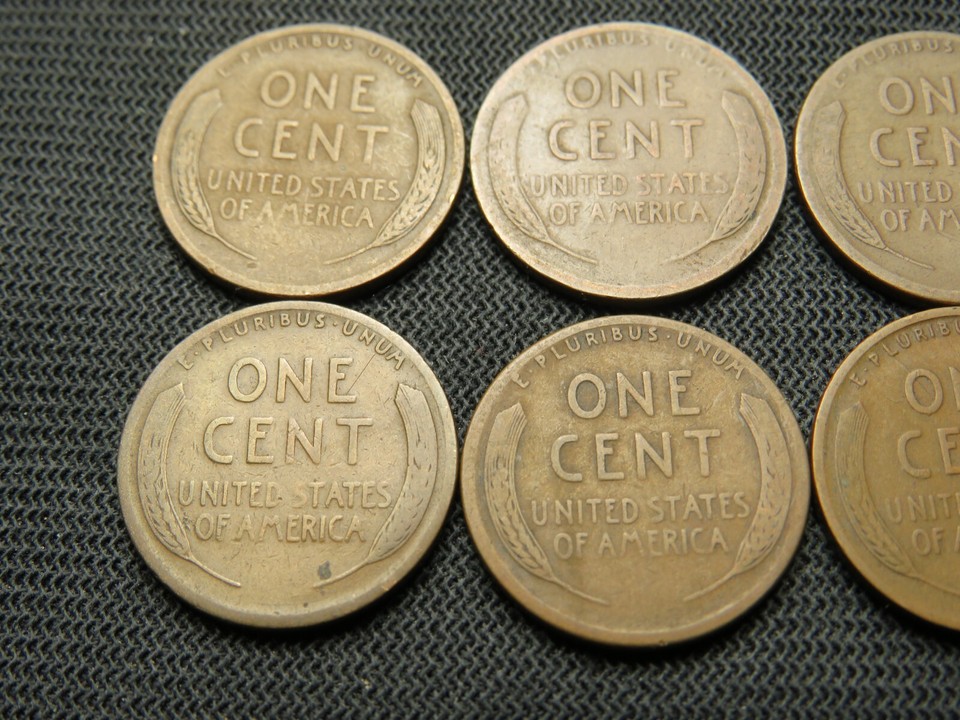 1910 S 1911 S 1912 S 1913 S 1914 S 1915 S 1922 D 1924 D Lincoln Wheat ...