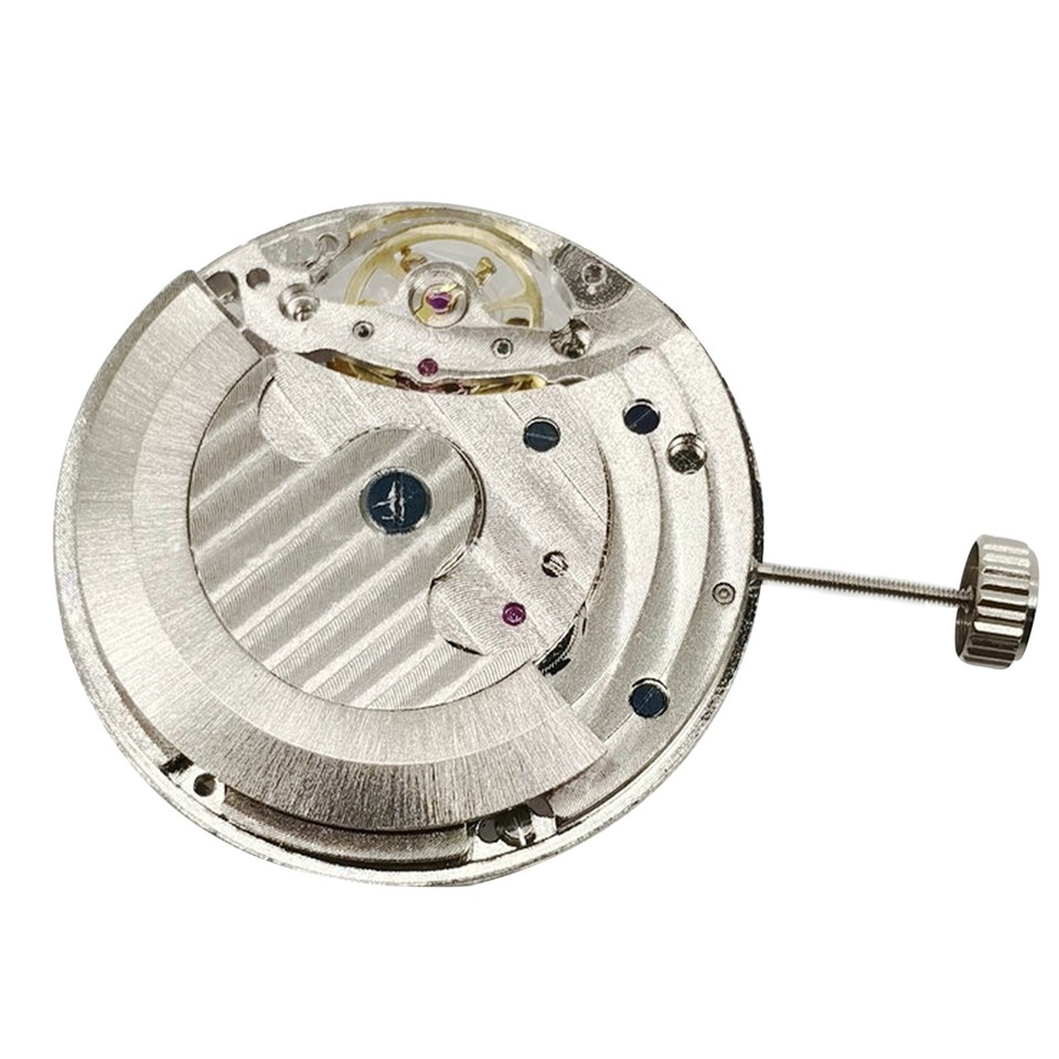 Skeleton Flywheel 3 Hands Moon Phase Mechanical Watch Movement ...