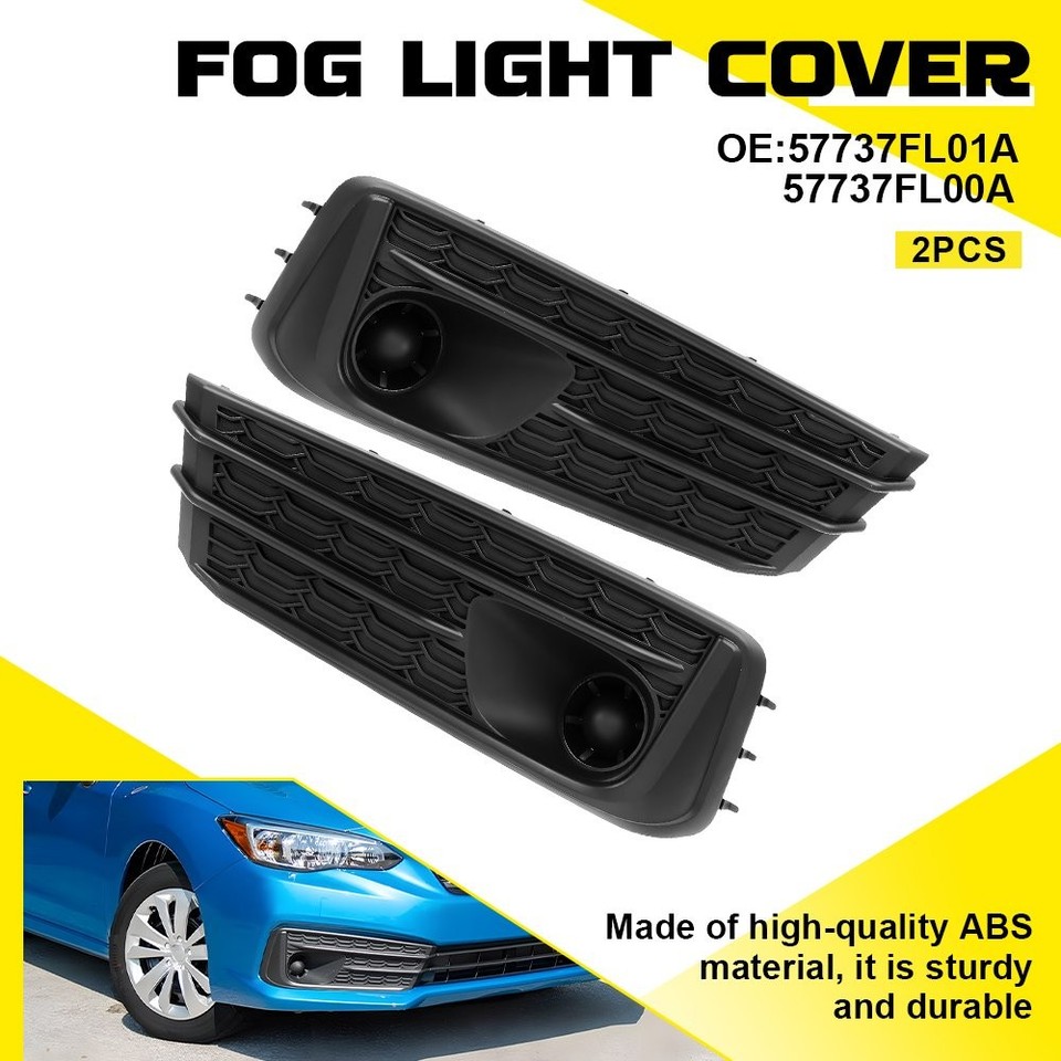2X For Subaru Impreza 2020 21 22-2023 Front Bumper Fog Light Cover Left ...