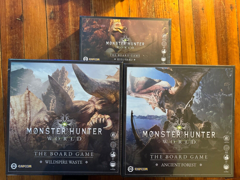 Monster Hunter World Board Game Complete Kickstarter | eBay