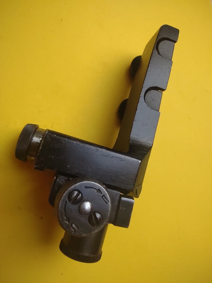 Rear diopter iris aperture receiver micrometer Peep URAL CM sight ...