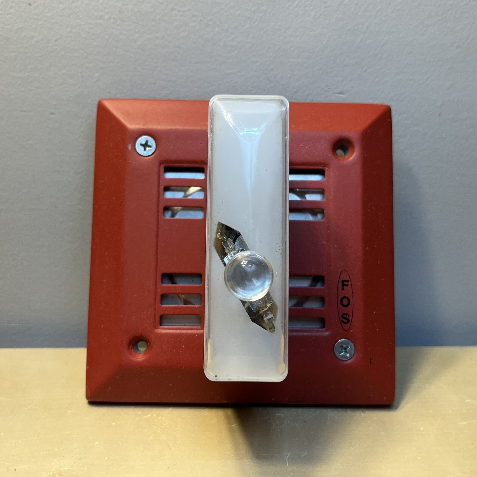 FOS Faraday 6226-W Fire Alarm Mechanical Horn Strobe | eBay
