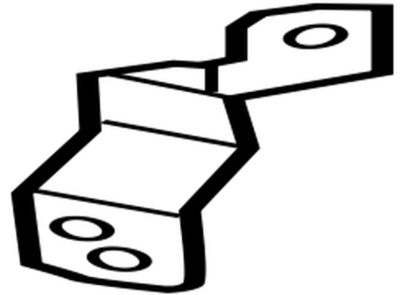 6400F045 Mitsubishi Reinf,f/bmpr side,lw 6400F045, New Genuine OEM Part ...