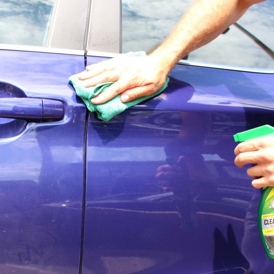 Turtle Wax Quick Easy Clean & Shine Detailer Waterless Car Wash Wax ...
