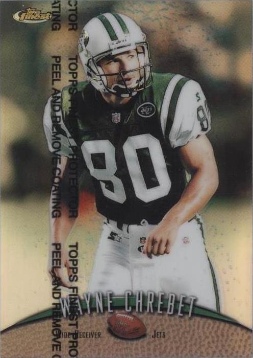 1998 Topps Finest - Wayne Chrebet #204 Refractor for sale online | eBay