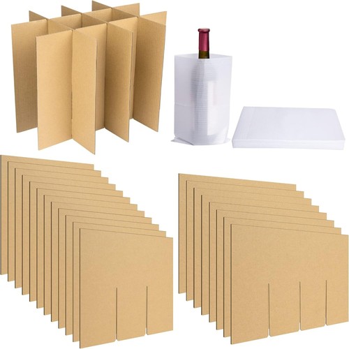 Glass Packing Kits Dividers for Moving Boxes Glassware Dish Packing ...
