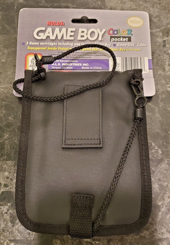 Nintendo ALS A.L.S. Industries Gameboy Color GBC Travel Case Bag | eBay
