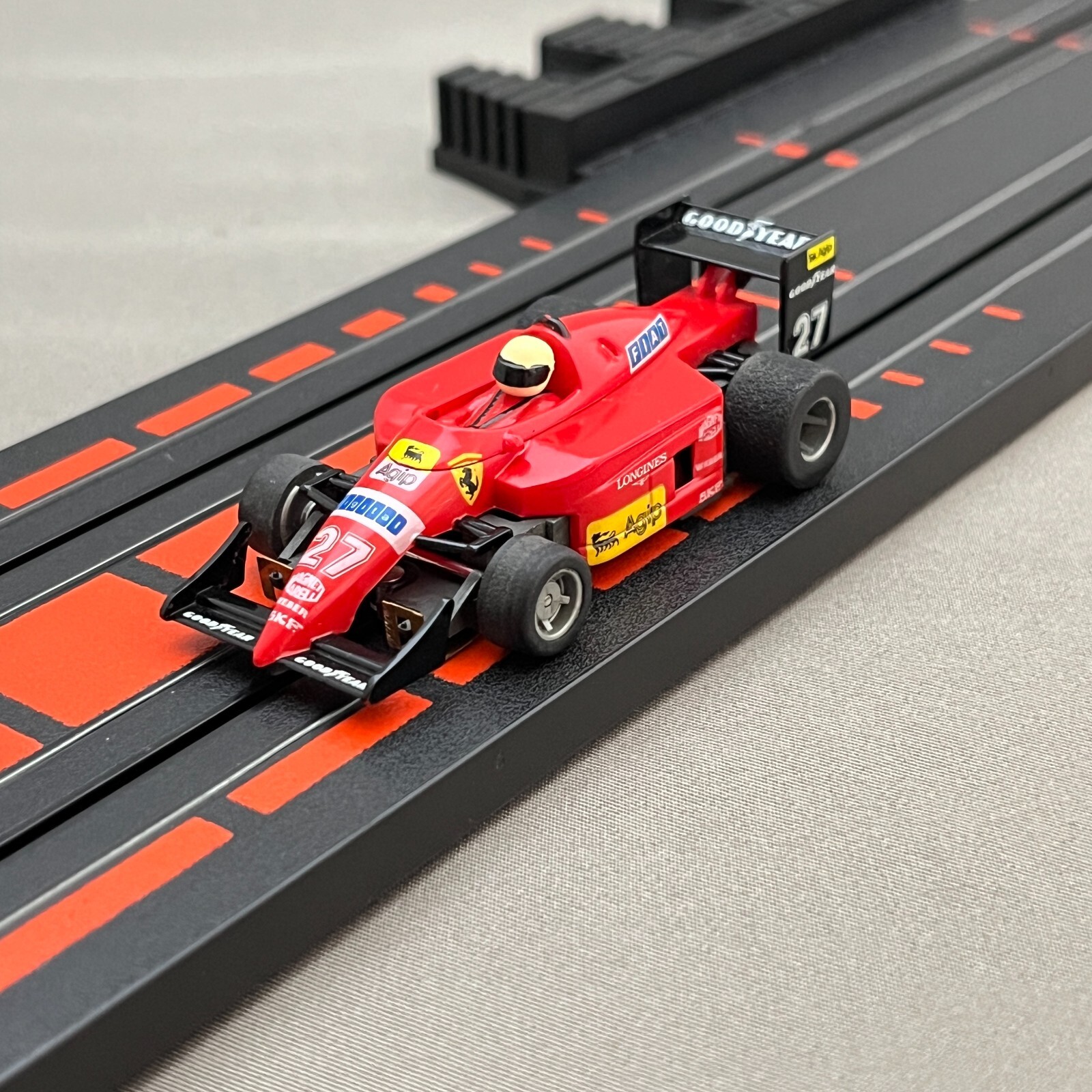 TYCO F1 Ferrari 642 Red #27 Magnum 440 Super Circuit HO Slot Car AFX In ...
