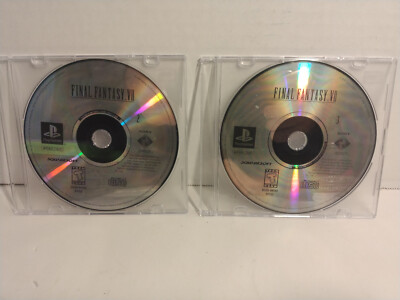 Final Fantasy 7 VII Playstation PS1 1997 FFVII Discs 2 and 3 ONLY ...