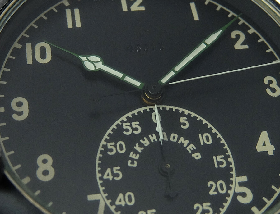 NEW!!! 60 ChP USSR Military AirForce Aircraft Cockpit Clock (Achs ...