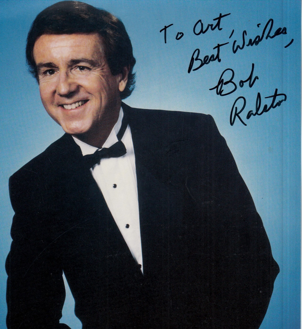 BOB RALSTON hand-signed THE LAWRENCE WELK SHOW color 8x10 authentic ...