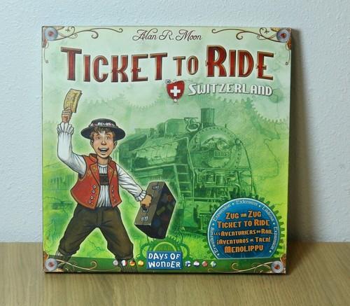 Ticket to Ride: Switzerland Expansion (2011) – Days of Wonder ...