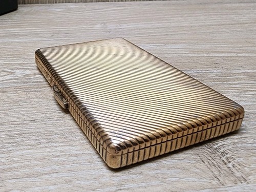 Antique Dunhill Paris Gilt Sterling Silver 925 Cigarette Case | eBay