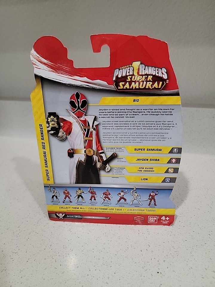 Power Rangers Super Megaforce (2014) Super Samurai Red Ranger Action ...