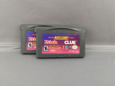 * Risk / Battleship / Clue (Nintendo Game Boy Advance GBA) Cartridge ...