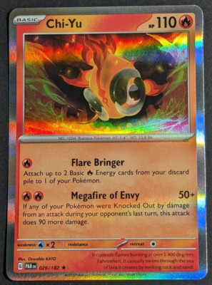 Chi-Yu Holo NM 029/182 Paradox Rift Pokemon Card | eBay