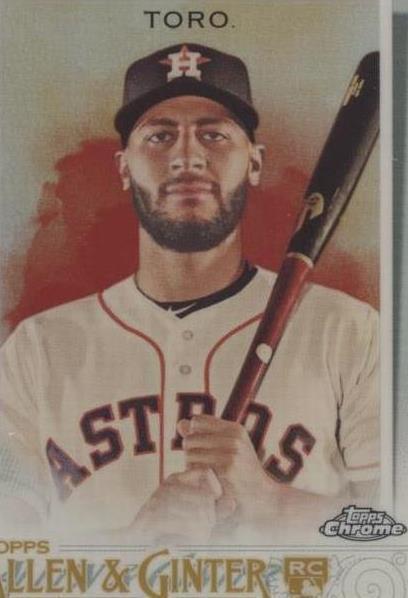 2020 Topps Allen & Ginter Chrome - Abraham Toro #264 Refractor (RC) for ...