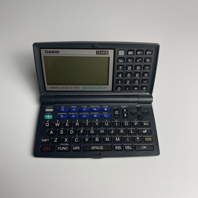Vintage Casio Sf-5780 Boss Business Organizer Scheduling System ...