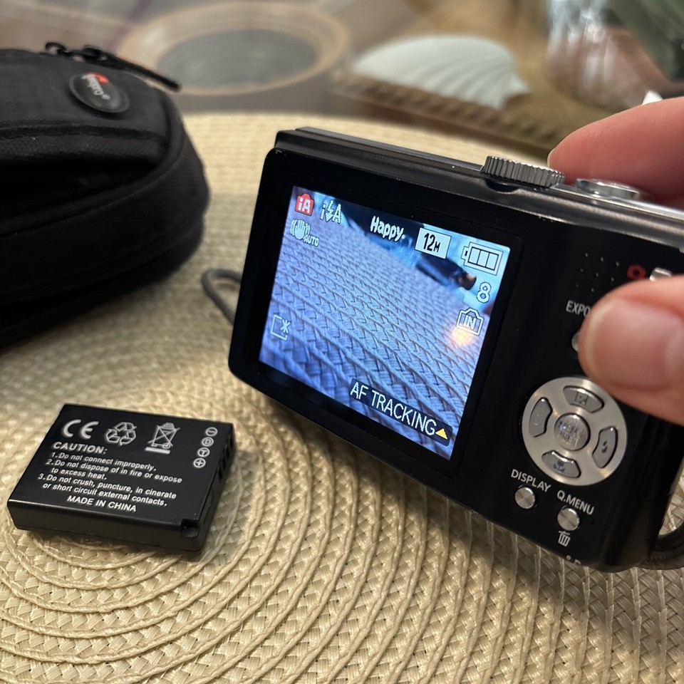 Panasonic LUMIX DMC-ZS5 / DMC-TZ8 12.1MP Digital Camera - Black 2 ...