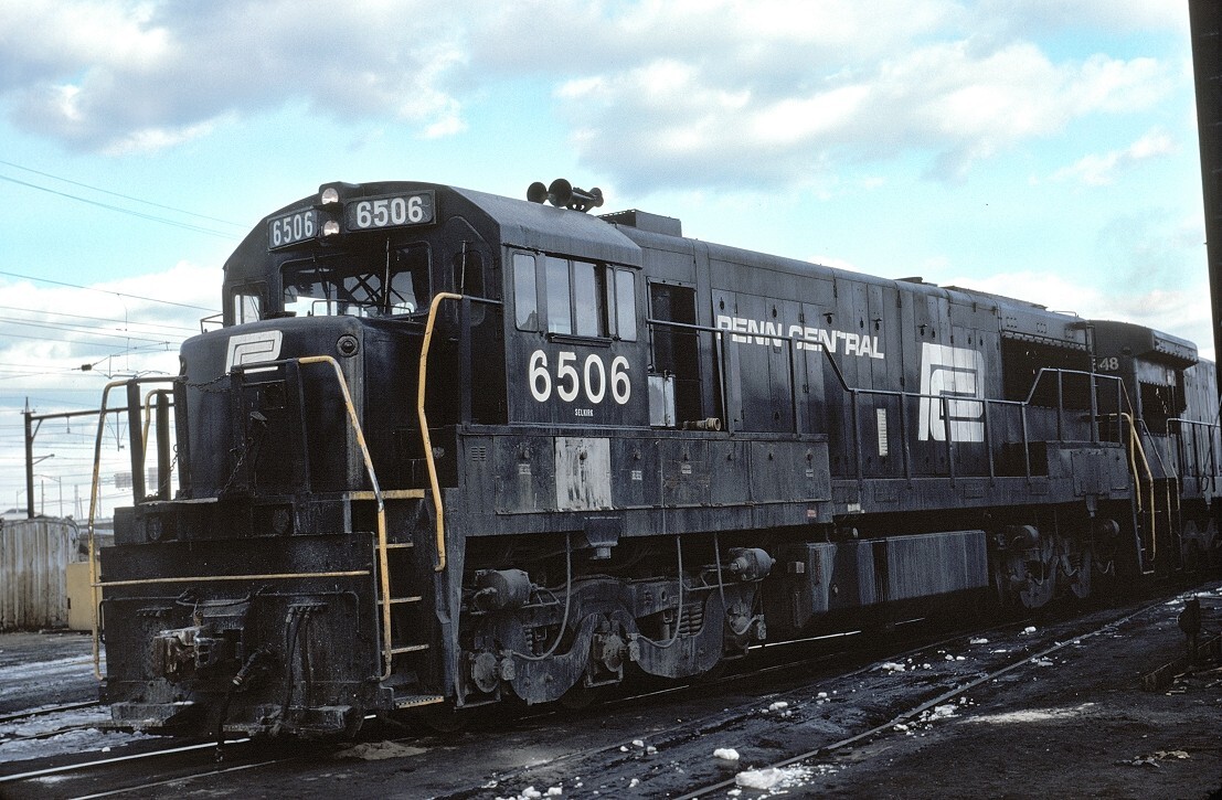 Penn Central (PC) - U25c - #6506 - Original 35mm Slide | eBay
