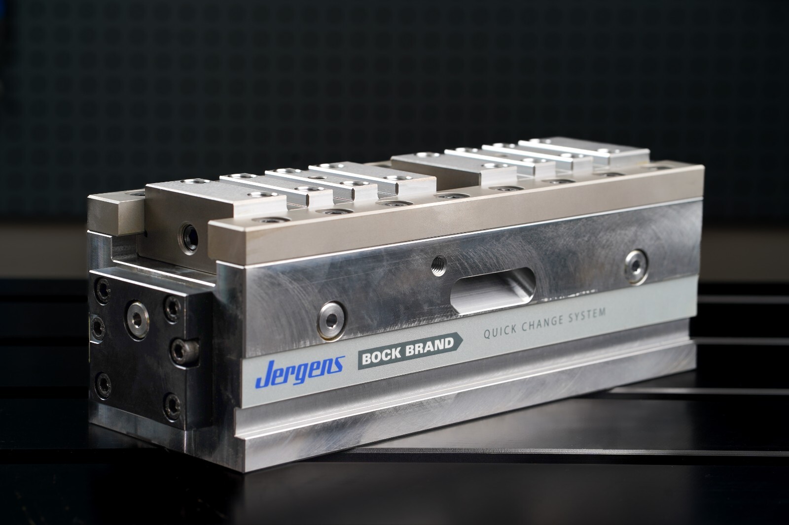 Jergens 100mm 5-Axis Hydraulic Self-Centering Vise - without Jaws | eBay