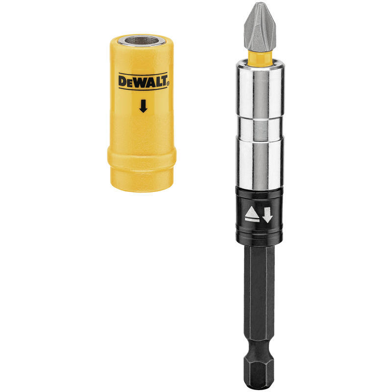 DeWalt Max Fit Phillips #2 Screw Lock Bit and Holder Set S2 Tool Steel ...