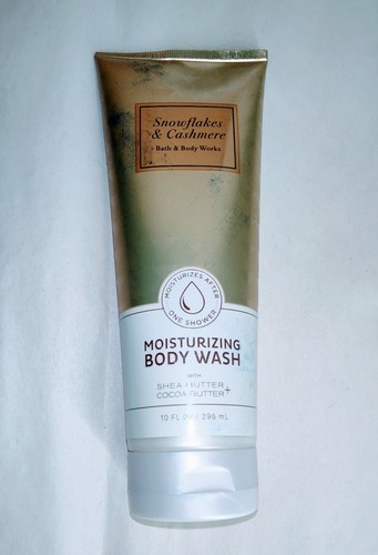 SNOWFLAKES & CASHMERE BODY WASH BATH & BODY WORKS LARGE TUBE 10oz READ ...