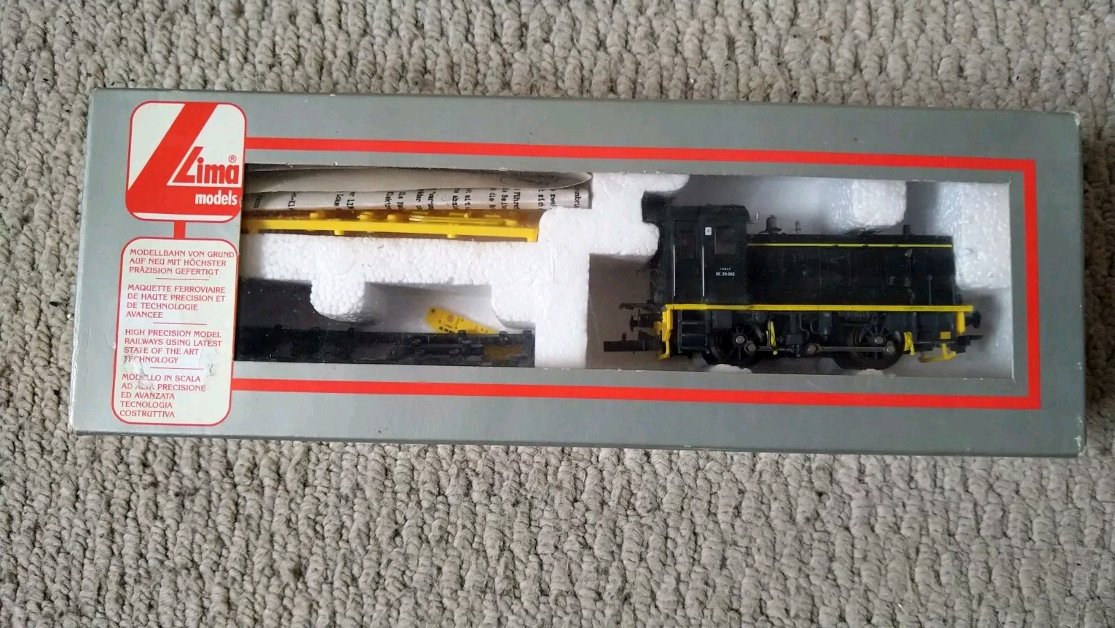 Lima 208205 SNCF DE20 002 Locotracteur Shunter In Green Ep3 Livery HO ...