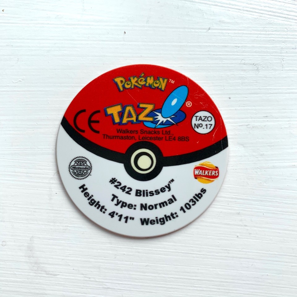 2001 POKEMON TAZO'S - Vintage- Walkers Tazos/Pogs - Take your pick in ...