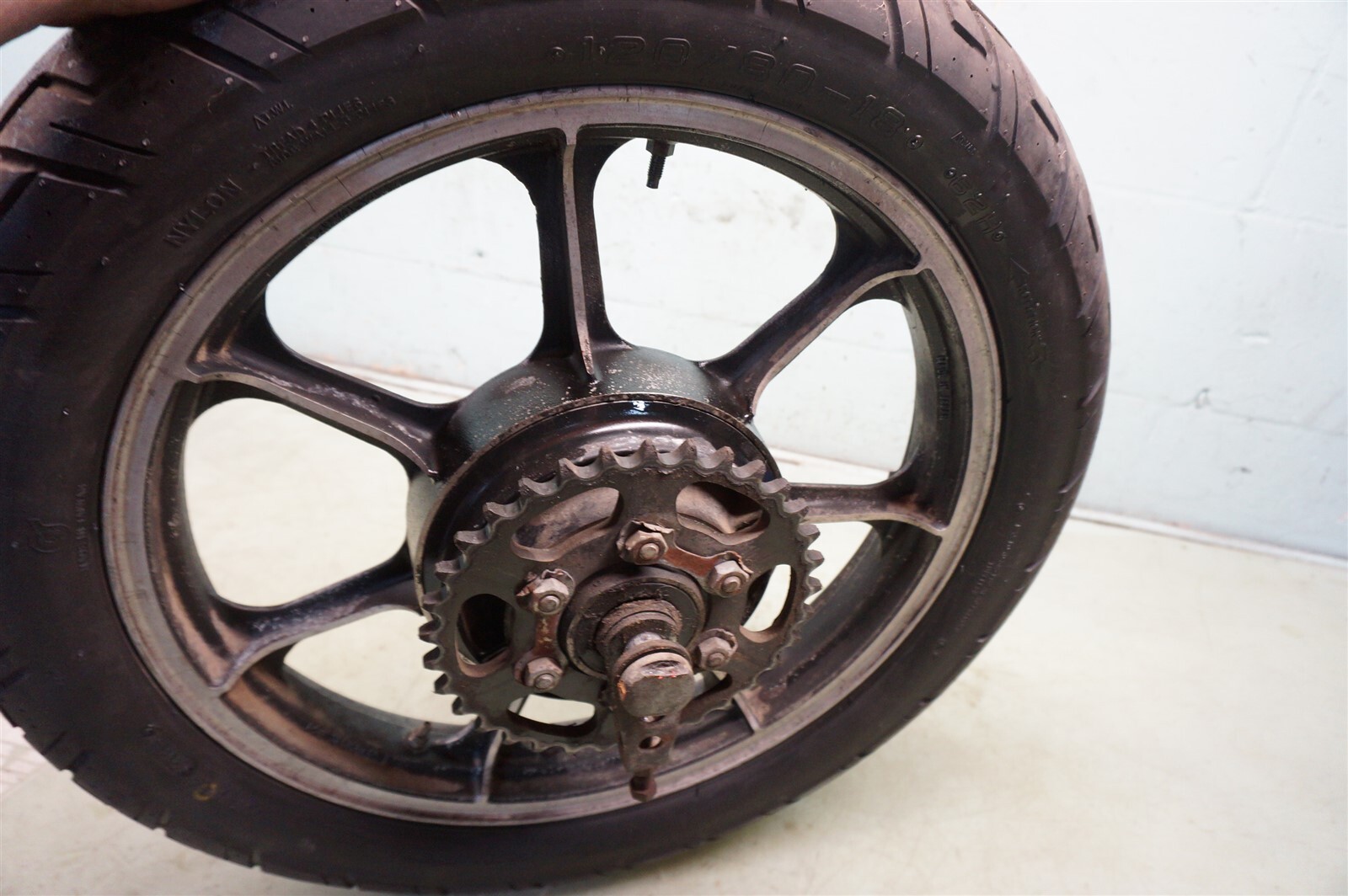 1978 Kawasaki Z1R Z1R1000 1000 KZ1000 KZ Z1-R KZT00D *2755 Rear Wheel ...