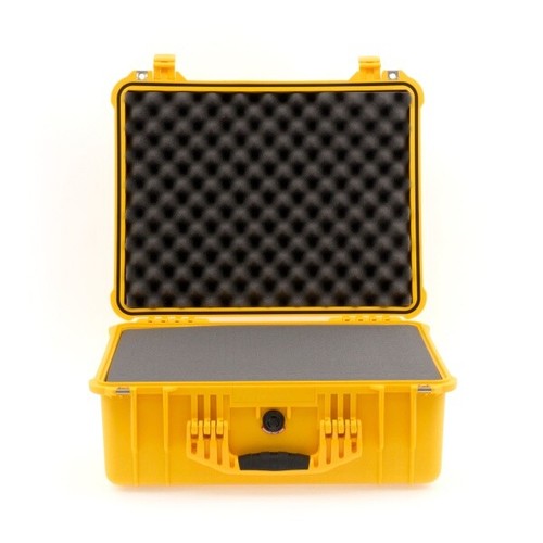 Peli Case 1550 mit Schaum gelb Fotokoffer Industriekoffer Outdoor Case ...