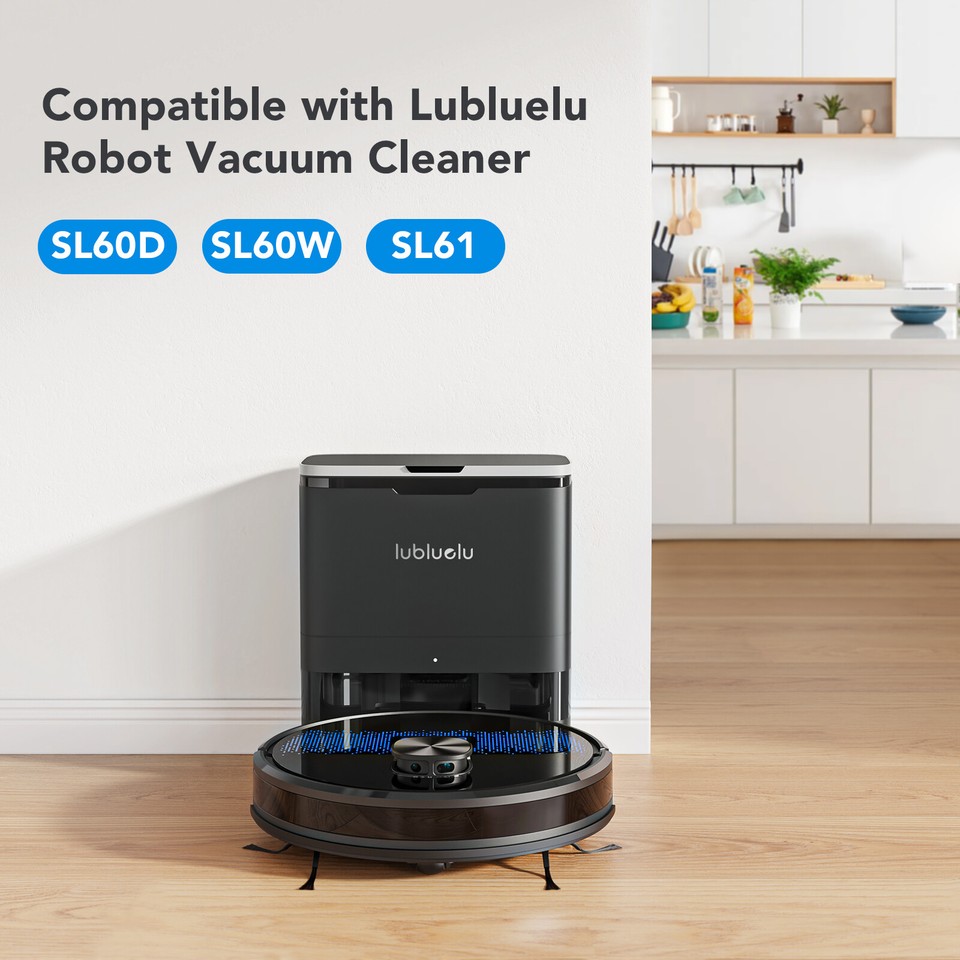 Lubluelu SD85 2.5L Self-Empty Station for SL60D SL61 Robot Vacuums（2 ...