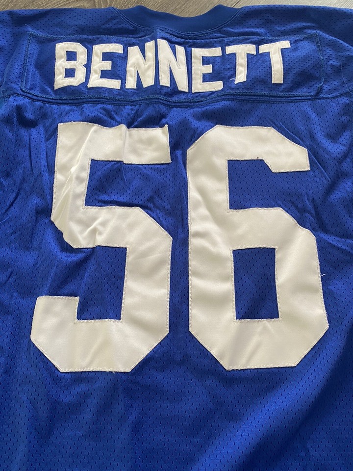 1994 Tony Bennett Indianapolis Colts Game Worn Jersey NFL 75 Patch ...
