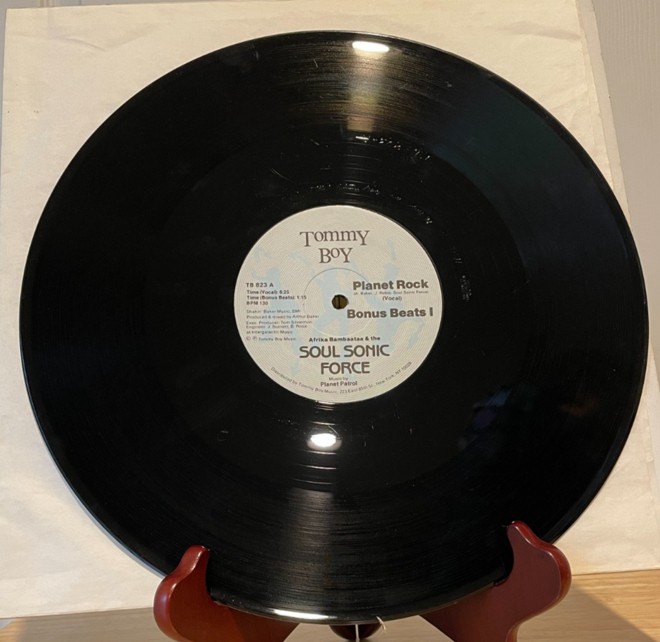 1982 - AFRIKA BAMBAATAA & THE SOUL SONIC FORCE - PLANET ROCK - 12", 33 ...