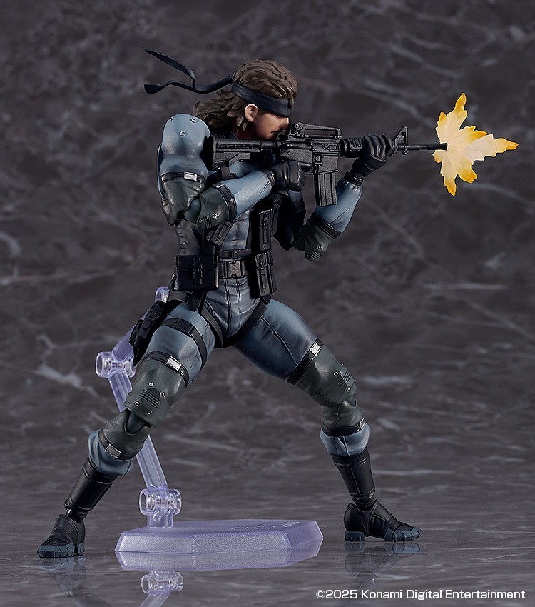 Figma Metal Gear Solid 2 Sons of Liberty Solid Snake MGS2 Ver. Updated ...