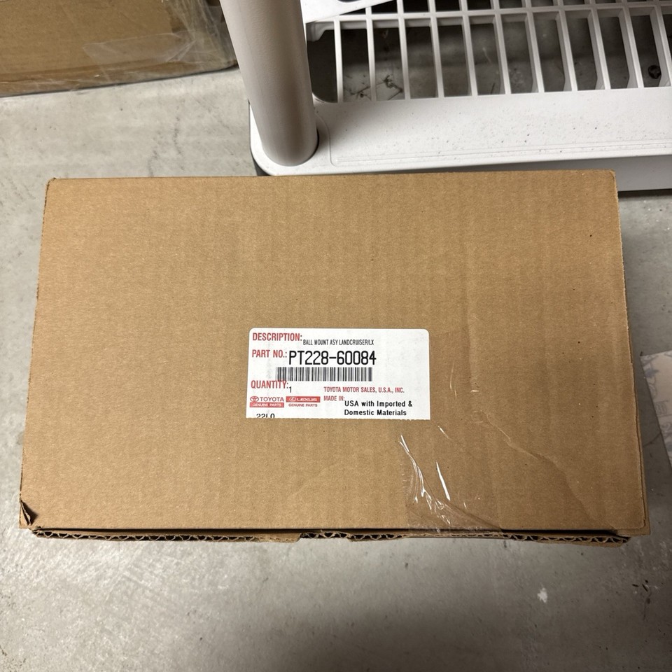 13-21 LEXUS LX Trailer Hitch Tow BALL MOUNT ASY Land Cruiser NEW OEM ...