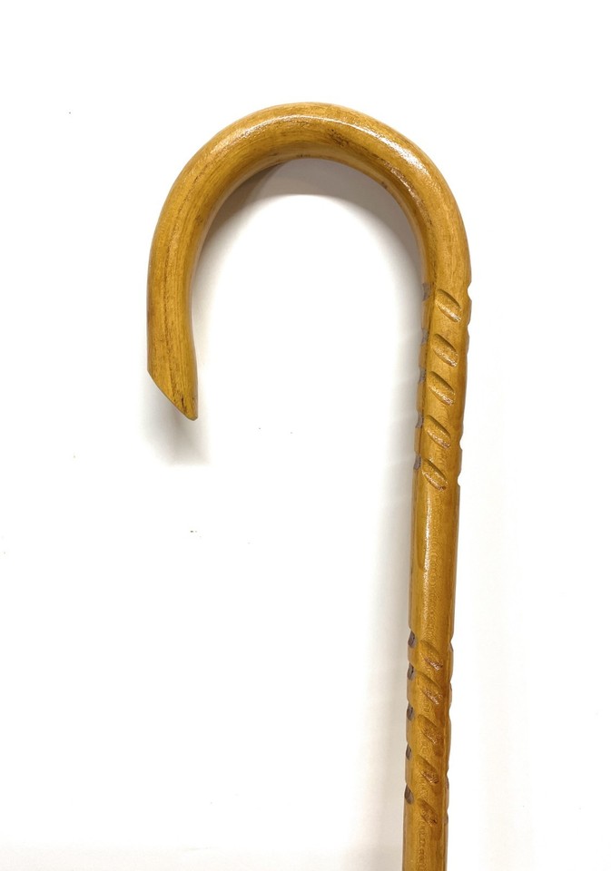Utility Wide-Crook Martial Arts Style Hardwood Cane (38 inches) | eBay