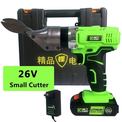 26V Portable Cordless Rechargeable Electric Scissor Metal Sheet Shear ...